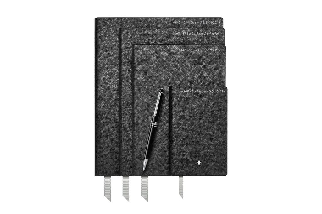 Kích thước và quy cách sổ da Montblanc chính hãng